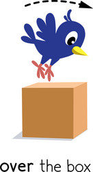 Above Preposition Clipart