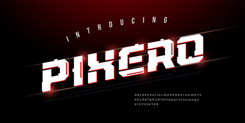 Script Font Pixels Vector Images (61)