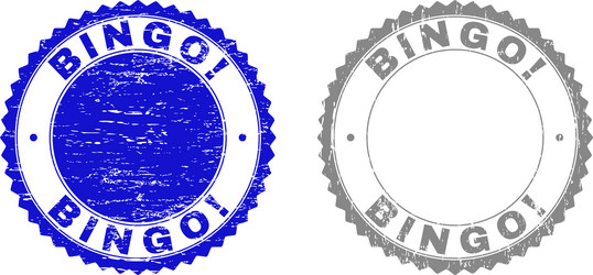 Bingo rubber stamp Royalty Free Vector Image - VectorStock