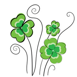 Shamrock Line Art Vector Images (over 4,300)