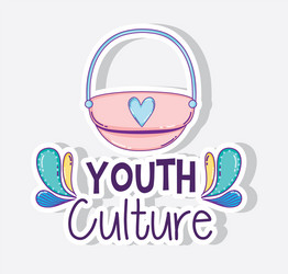 Youth culture cartoons Royalty Free Vector Image