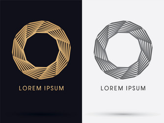 Vintage bohemian arch window logo art collection Vector Image