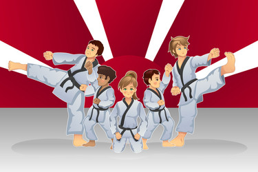 Art Cartoon Martial Vector Images (over 5,100)