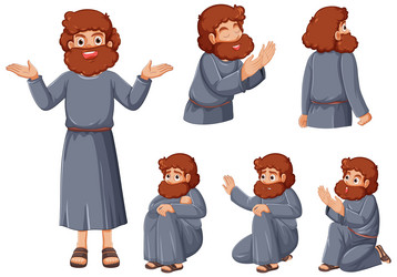 Robed Figure Vector Images (over 150)