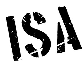 Isa rubber stamp Royalty Free Vector Image - VectorStock