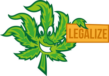 Marijuana set sticker Royalty Free Vector Image