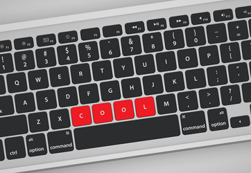 Ctrl alt del keyboard keys isolated Royalty Free Vector