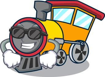 Cartoon toy train Royalty Free Vector Image - VectorStock
