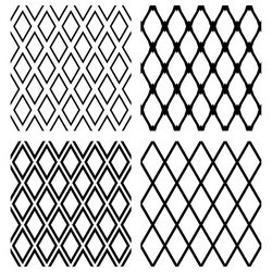 Diamond Wire Mesh Pattern Vector Images (over 200)