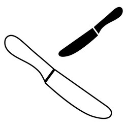 Butter Knife Silhouette Vector Images (92)