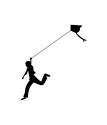 White Kite Vector Images (over 5,200)