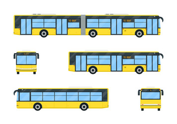 Urban bus Royalty Free Vector Image - VectorStock