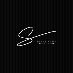 Letter S Signature Vector Images (over 7,800)
