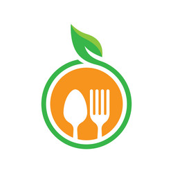Fresh food logo images Royalty Free Vector Image