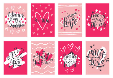 Eres mi amor hand lettering translation Royalty Free Vector