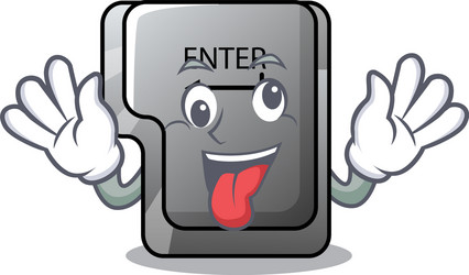 Funny Computer Keyboard Cartoon Enter Vector Images (over 1,300)