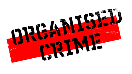 Gang crime stamp typographic Royalty Free Vector Image