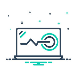 Monitoring Royalty Free Vector Image - VectorStock