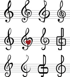 Treble Symbol Vector Images (over 16,000)