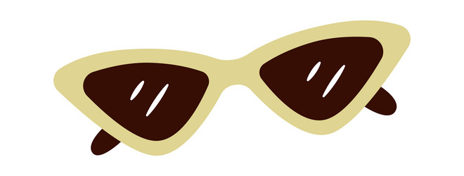 Retro sunglasses Royalty Free Vector Image - VectorStock