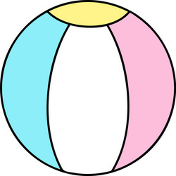 Pastel Beach Ball Vector Images (over 130)