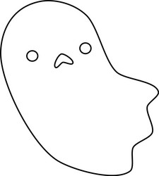 A clipart outline of cast Royalty Free Vector Image