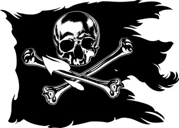 Jolly roger Royalty Free Vector Image - VectorStock