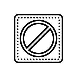 Restrictions Royalty Free Vector Image - VectorStock