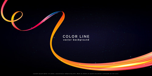 Modern trending abstract black background Vector Image