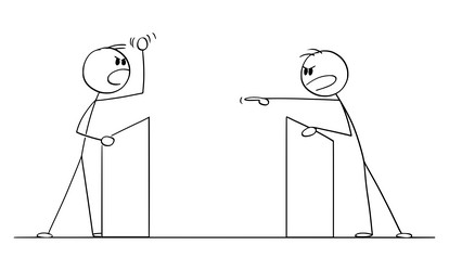 Stickman Speaking Vector Images (over 160)