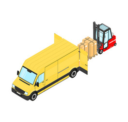 Unloading Van Vector Images (over 420)