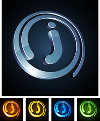 Organic font letter j Royalty Free Vector Image