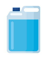 Bottle gallon template Royalty Free Vector Image