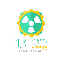 Energy efficiency logo Royalty Free Vector Image