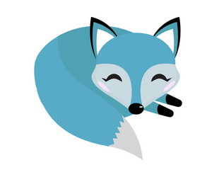 Blue Fox Logo Vector Images (over 370)