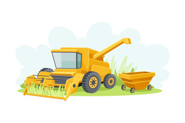 Combine Harvester Cartoon Vector Images (over 520)