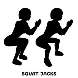 Jumping Jacks Silhouette