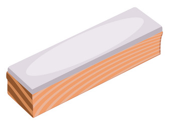 Board duster on white background Royalty Free Vector Image