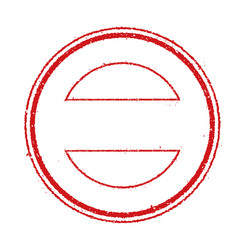 Rubber stamp template Royalty Free Vector Image