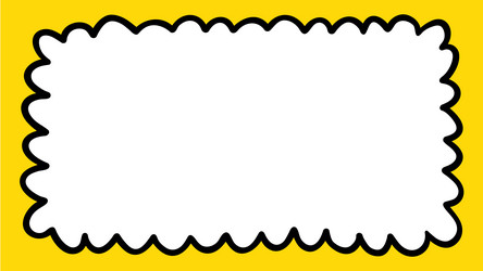 Groovy psychedelic frames in hippie style Vector Image