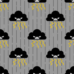Angry Weather Clouds Characters Cartoon Vector Images (over 160)