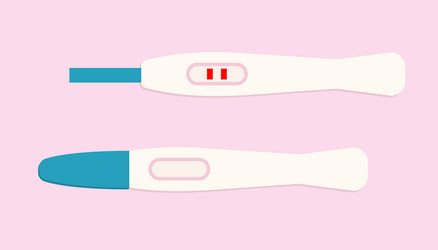 Set pregnancy test icons ovulation medical tests Vector Image