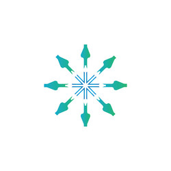 Cold logo Royalty Free Vector Image - VectorStock