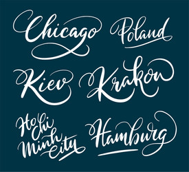 Chicago Font Vector Images (over 420)