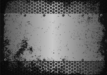 Metal grate Royalty Free Vector Image - VectorStock