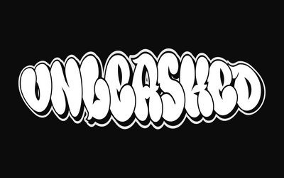 Barcelona - single word letters graffiti style Vector Image