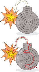 Explosion Brain Cartoon Vector Images (over 100)