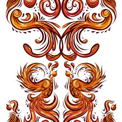 Ornate seamless border in eastern style Royalty Free Vector