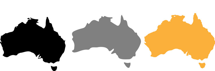 Map Stylized Australian Vector Images (over 290)