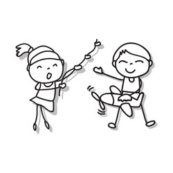 Matchstick People Vector Images (over 230)